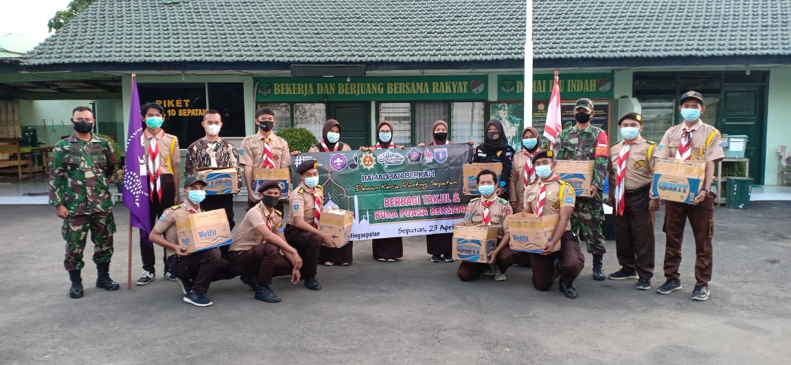 Gerakan Pramuka kwartir sepatan dan Dewan Kerja Ranting Membagikan ...